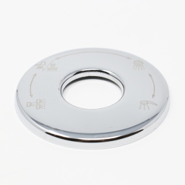 Water Valve Chrome Selection Plate